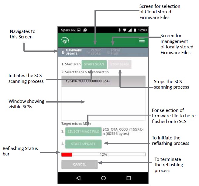 Update Firmware Using Field App
